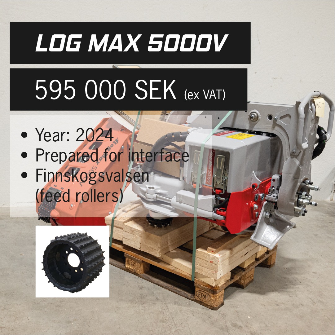 Landningssida: Log Max (annons) | Koppom Maskin
